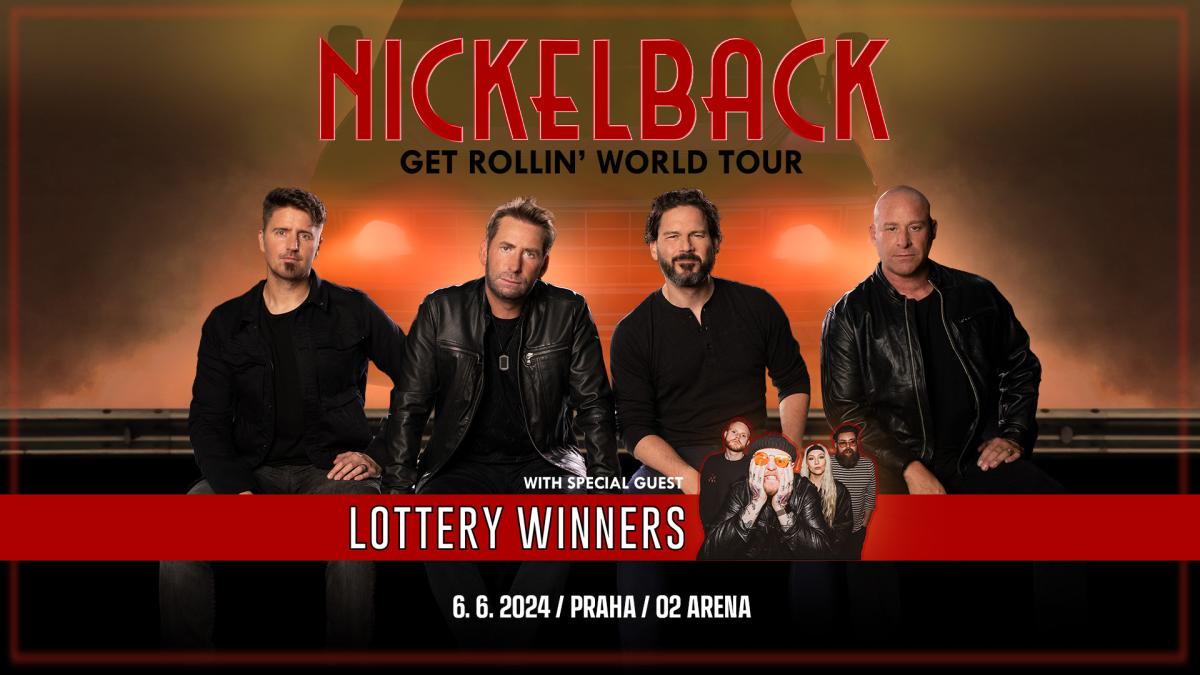 6.6.2024 Nickelback - Praha O2 Arena | Rádio BEAT: První bigbít u nás