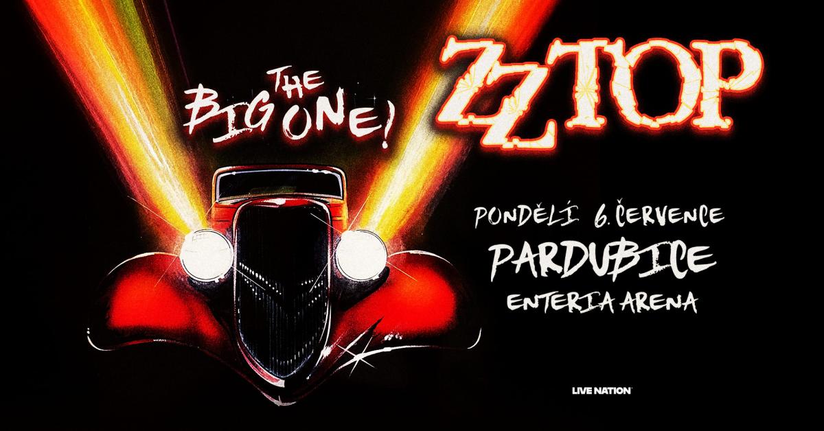 6.7.2026 ZZ Top - Pardubice, Enteria Arena | Rádio BEAT: První bigbít u nás